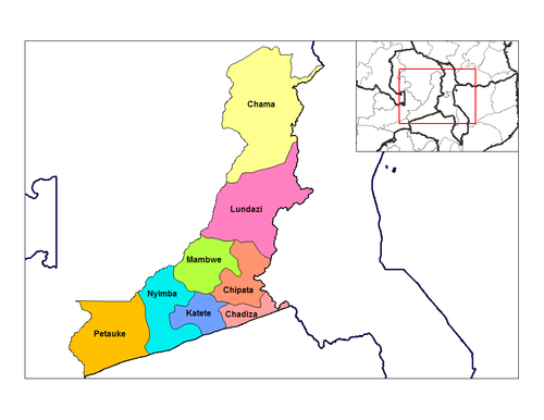 Districts of Zambia - Chalo Chatu, Zambia online encyclopedia