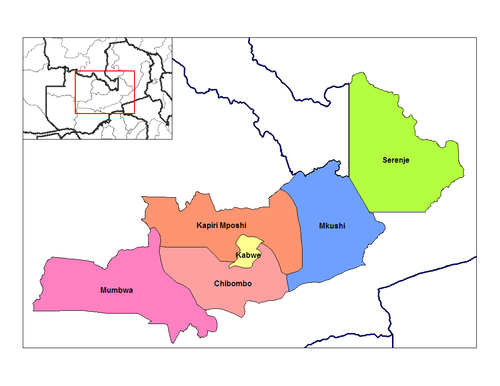 Districts of Zambia - Chalo Chatu, Zambia online encyclopedia